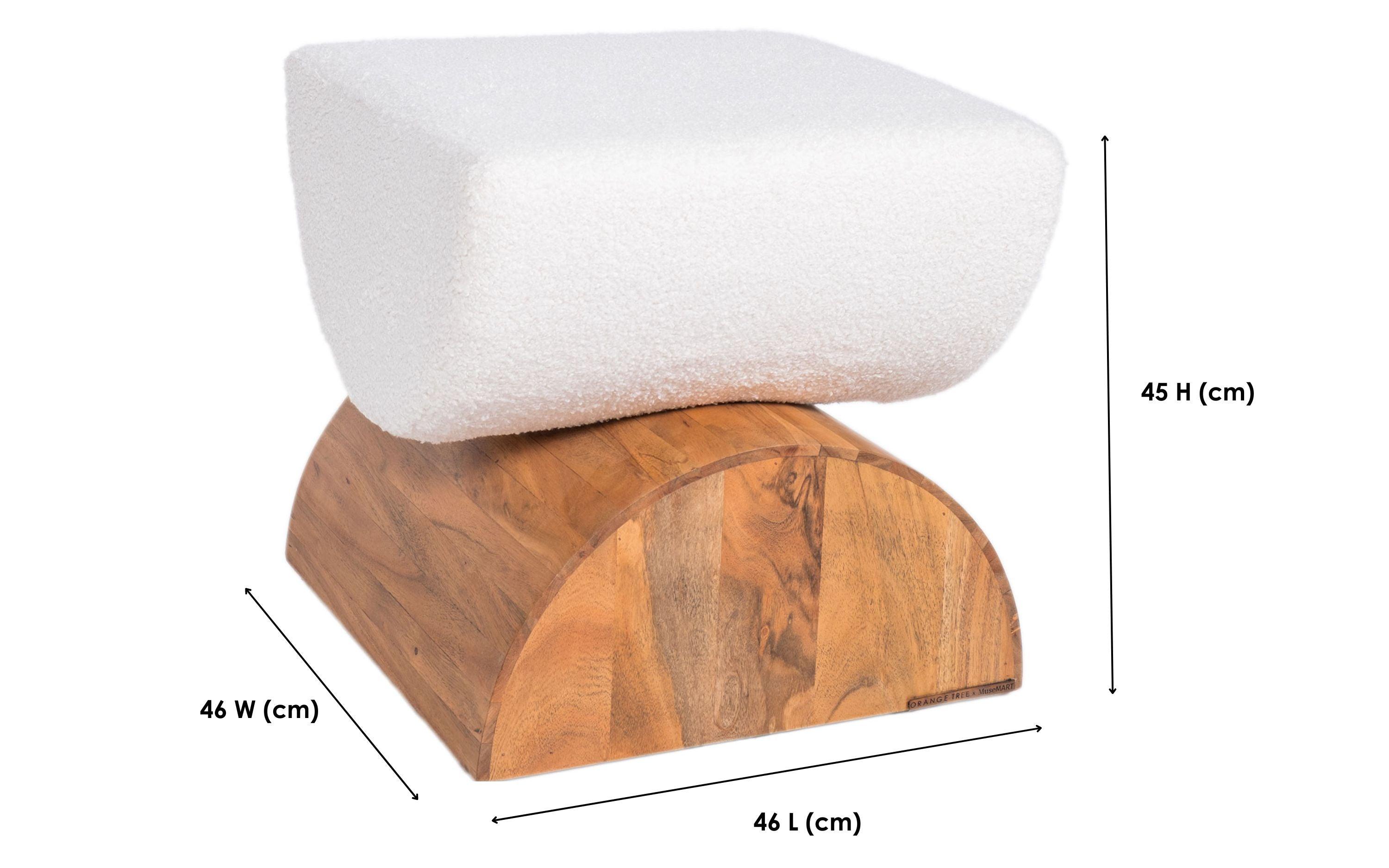 Andaman Square Pouffe Seat | Pouffe for living room