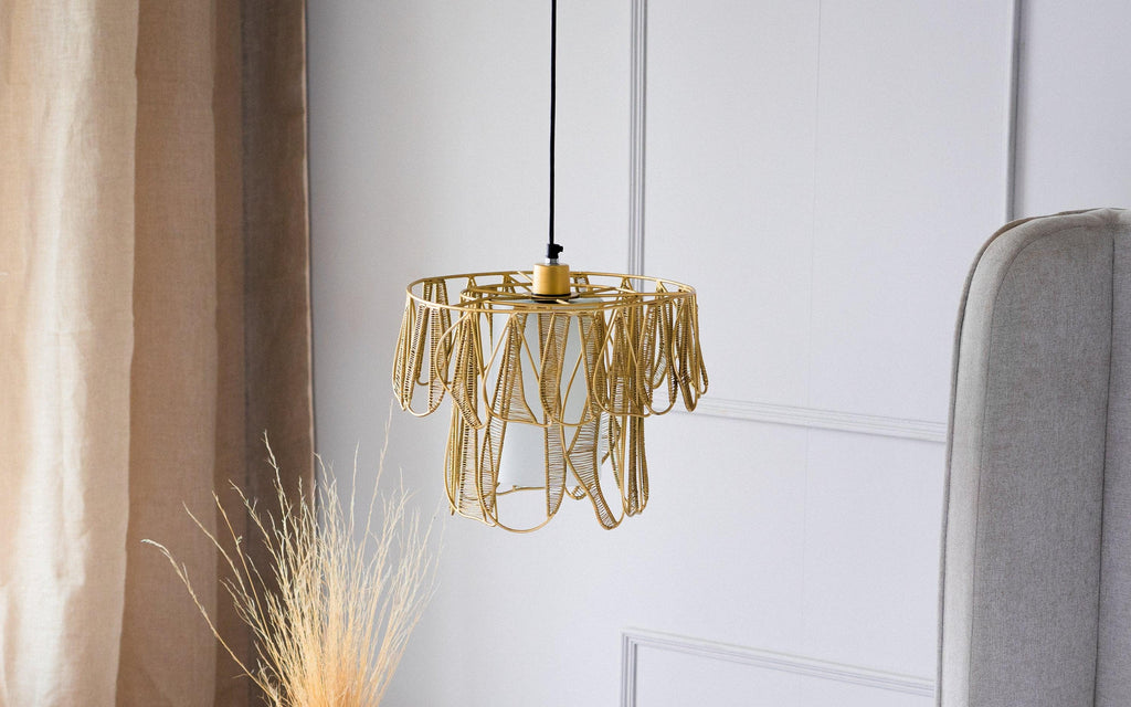 Aponi Wide Hanging Lamp | Orange Tree Home