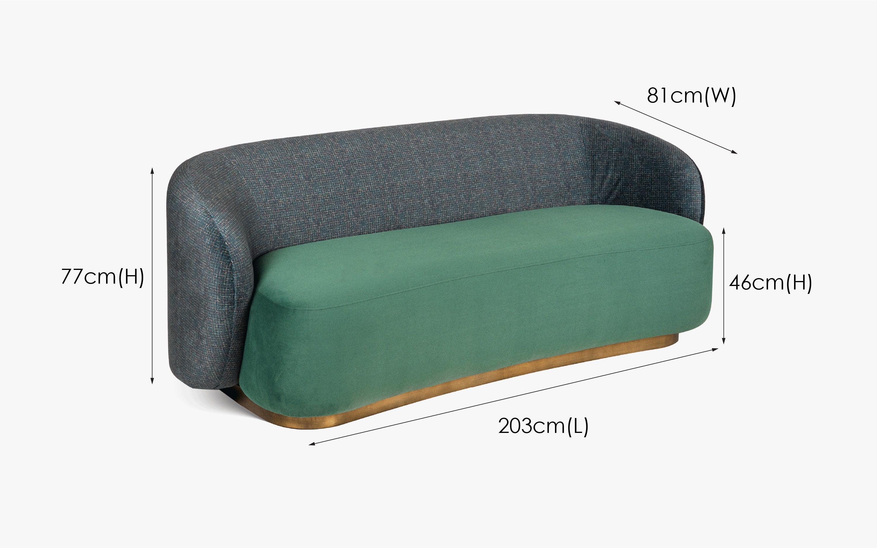 Brio 3 Seater Sofa for living room