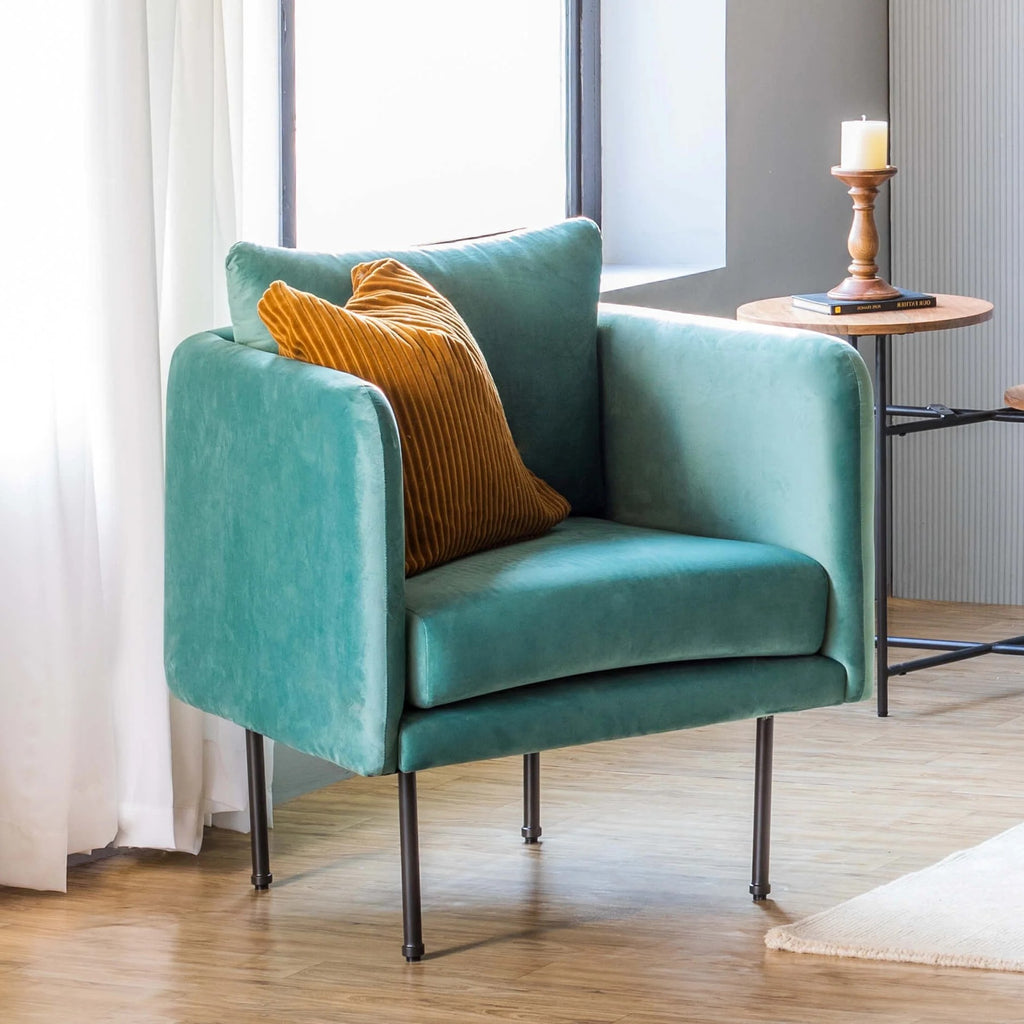 Daburu Mint Green Lounge Chair