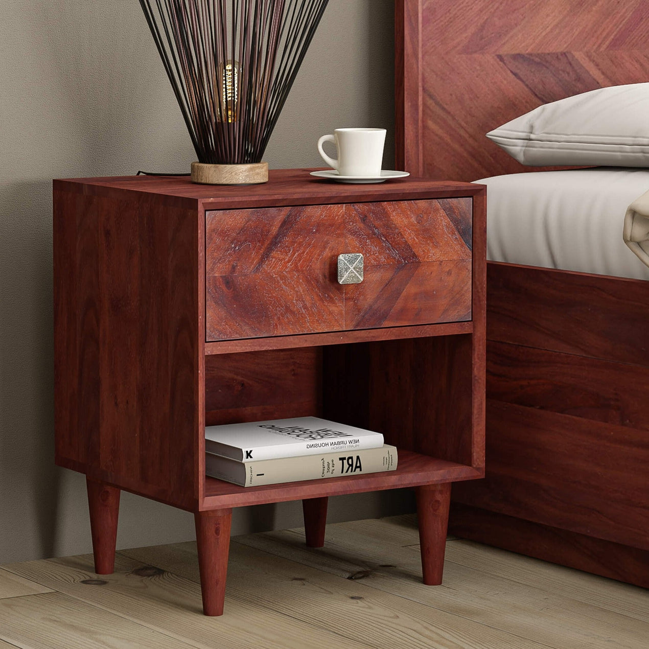 Buy Modern Bedside Tables for Bedroom in India