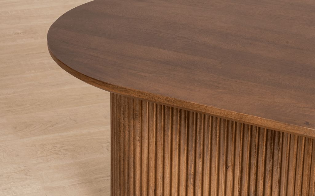 Linn Ribbed Table | Modern Center Table