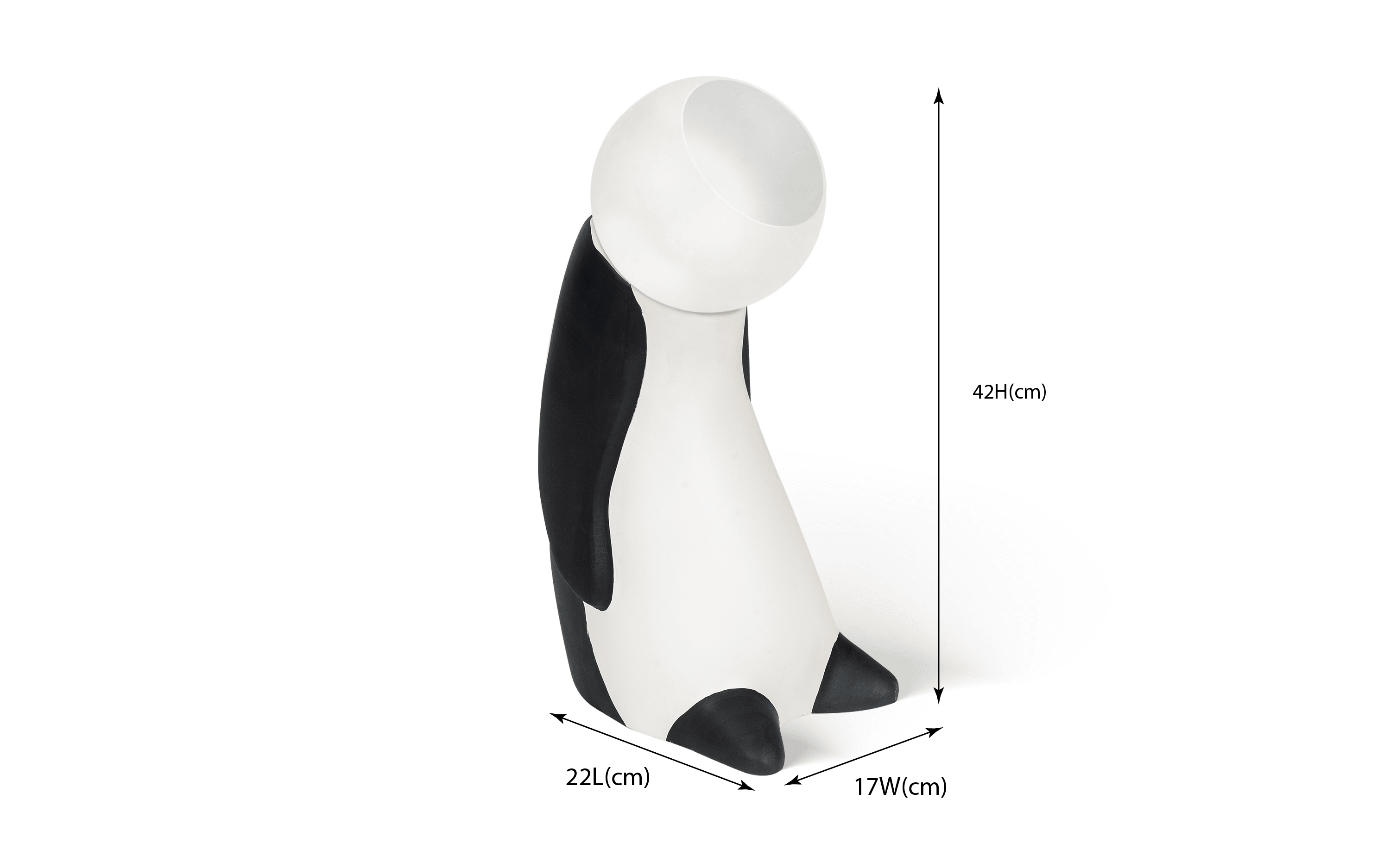 Penguin Round Kids Table Lamp for Home Decor